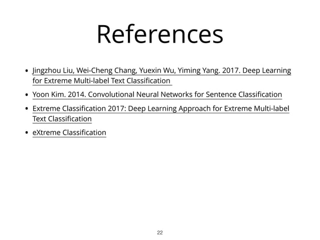 Deep learning for_extreme_multi-label_text_classification | PPT