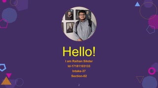 Deep-learning-or-health-informatics-recent-trends-and-future-directions By Raihan Sikdar | PPT