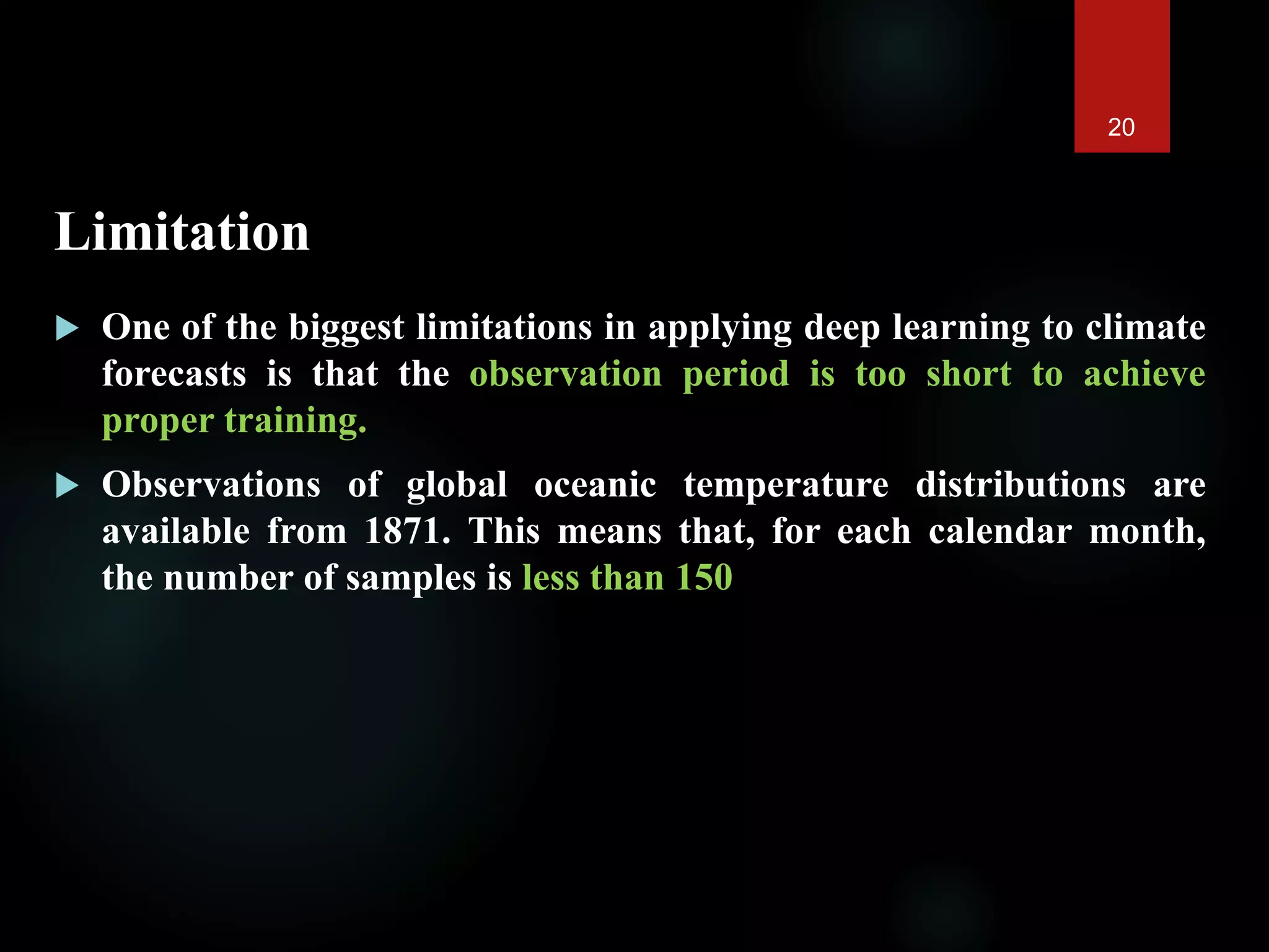 Deep learning for multi year enso forecasts fnl | PPT