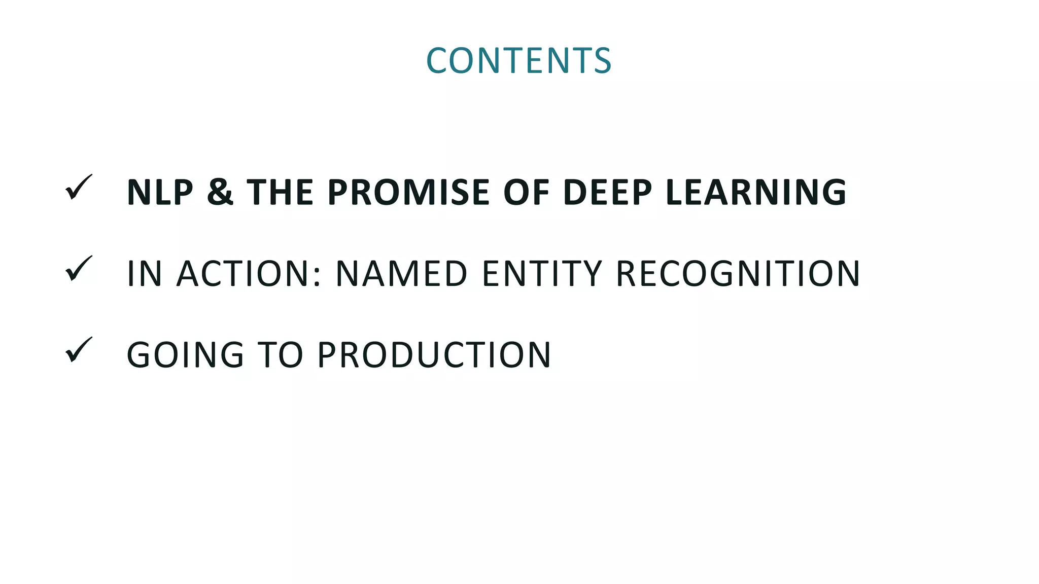 Deep learning for natural language understanding | PPTX