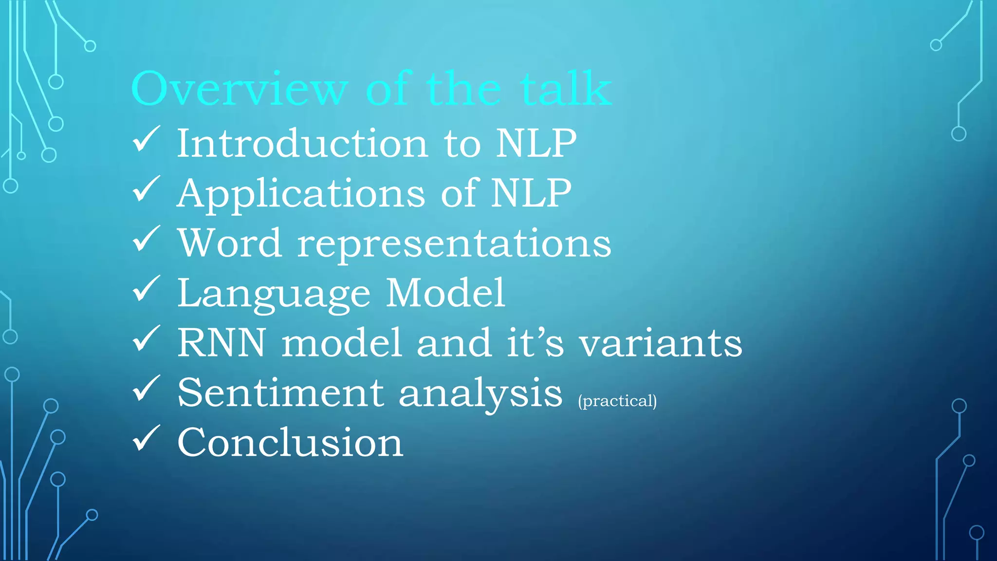 Deep Learning for Natural Language Processing | PPT