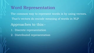 Deep Learning for Natural Language Processing | PPT