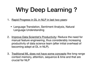 Deep learning for NLP | PDF