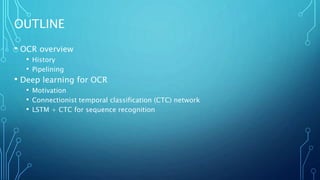 OCR processing with deep learning: Apply to Vietnamese documents | PPT