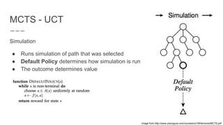 Deep Learning for Real-Time Atari Game Play Using Offline Monte-Carlo Tree Search Planning | PDF
