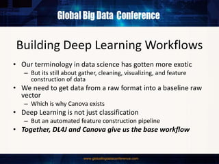 Enterprise Deep Learning with DL4J | PPT