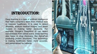 Deep Learning impacts on Healthcare.pptx