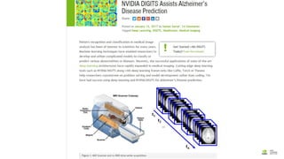 NVIDIA深度學習教育機構 (DLI): Deep Learning Institute | PPT