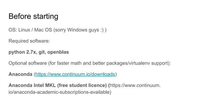 Deep Learning in theano | PPT