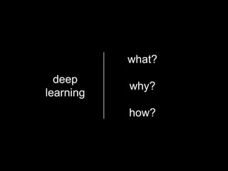 Deep learning intro | PPTX