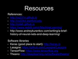 Deep learning intro | PPTX