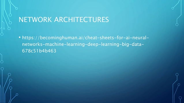 Deep learning introduction | PPT