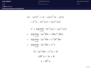 Deep learning _linear_algebra___probablity___information | PPT