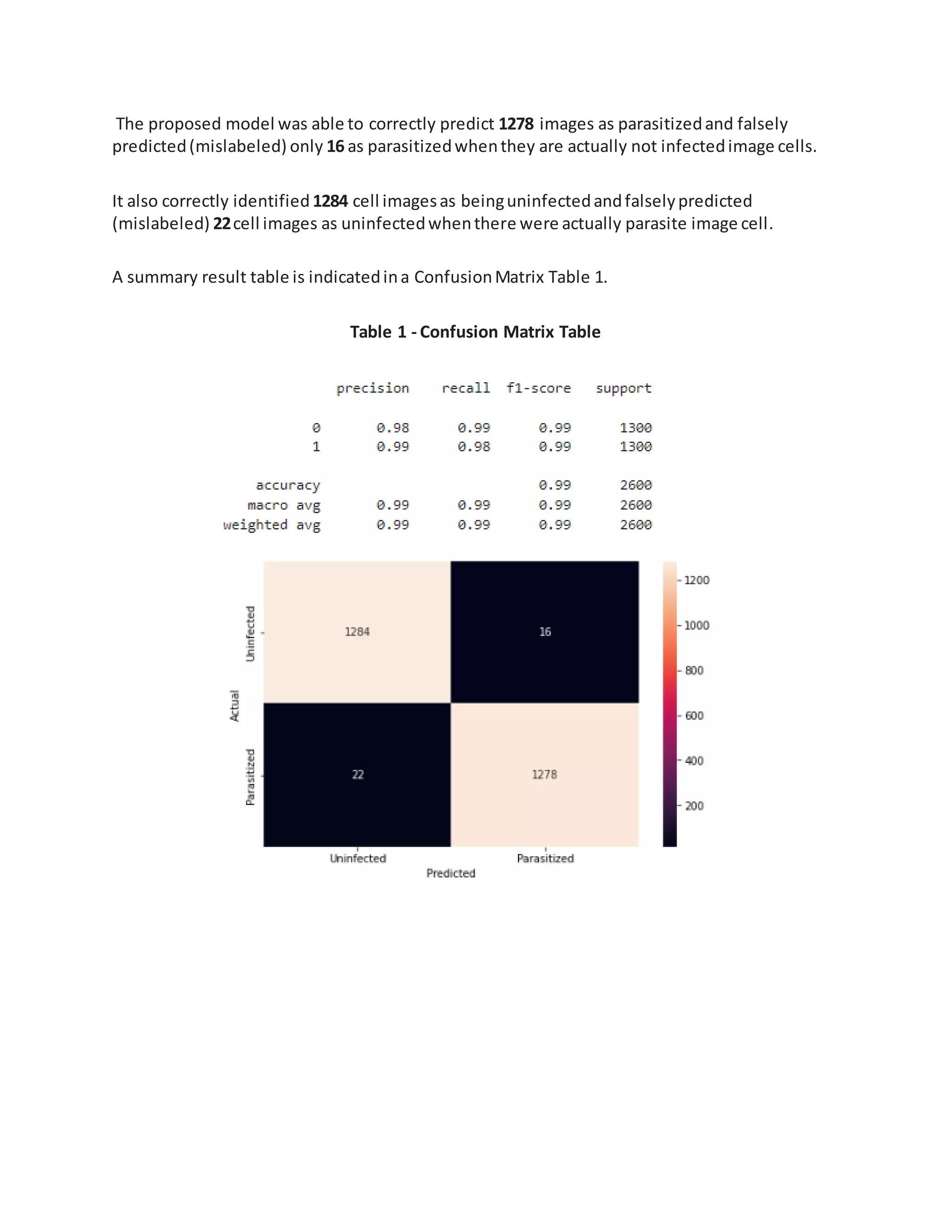 Deep Learning Malaria Detection Model by Emmanuel Baisire | PDF