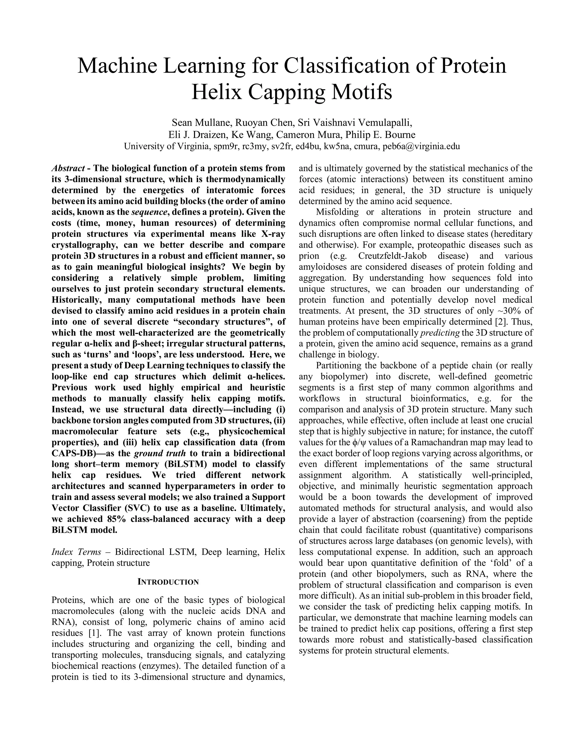 Deep Learning Meets Biology: How Does a Protein Helix Know Where to ...