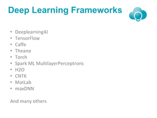 Bringing Deep Learning into production | PPT