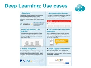 Bringing Deep Learning into production | PPT