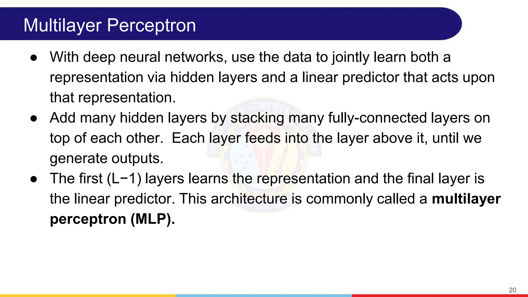Deep Learning Module 2A Training MLP.pptx