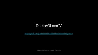 Deep Learning on Amazon Sagemaker (July 2019) | PPT