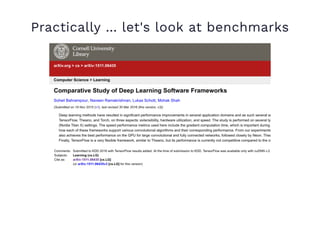 Deep learning on a mixed cluster with deeplearning4j and spark | PPT