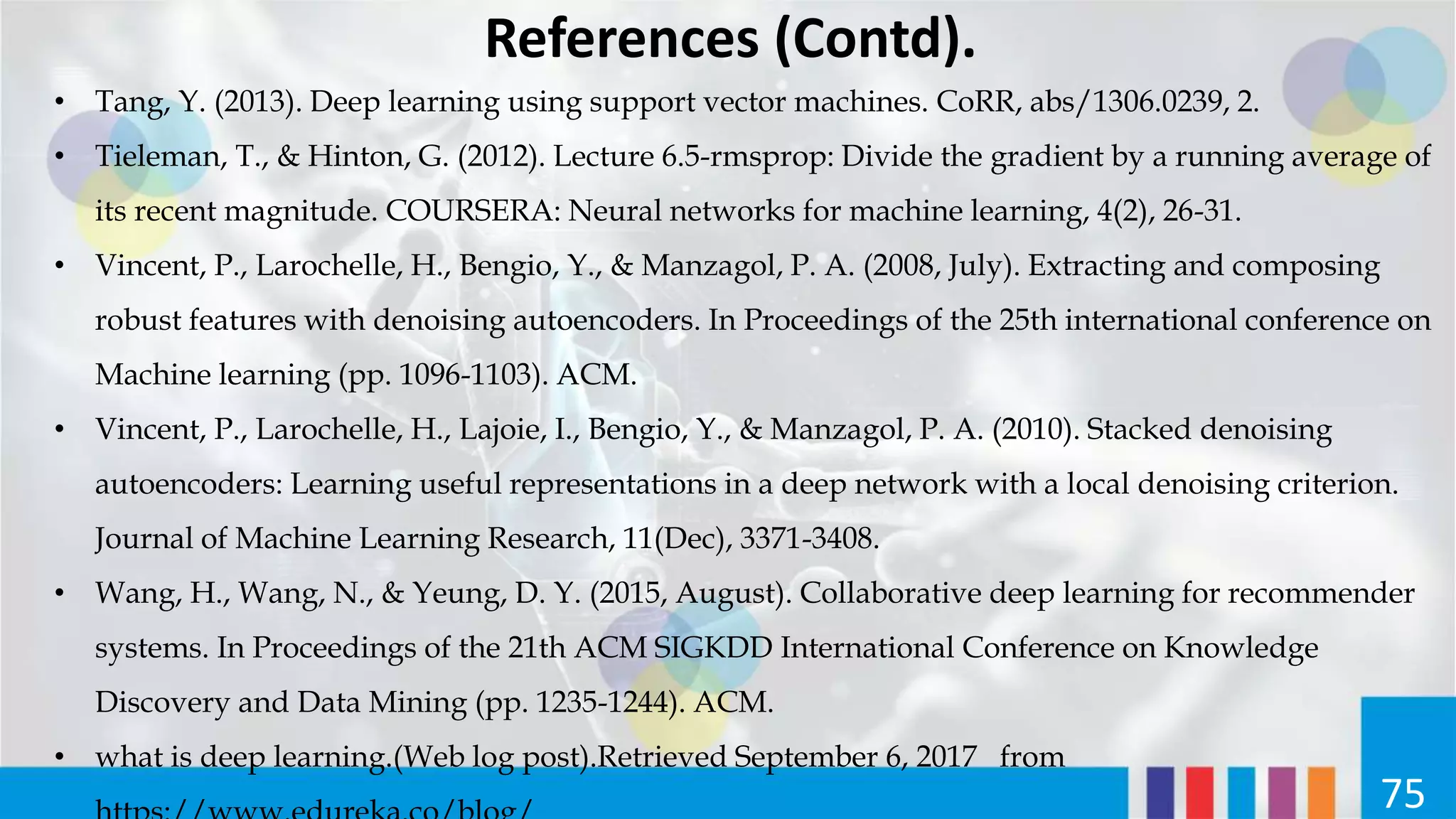 Deep learning presentation | PPTX