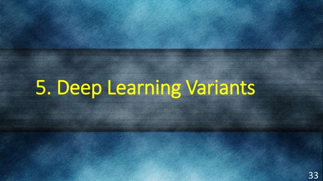 Deep learning presentation | PPTX