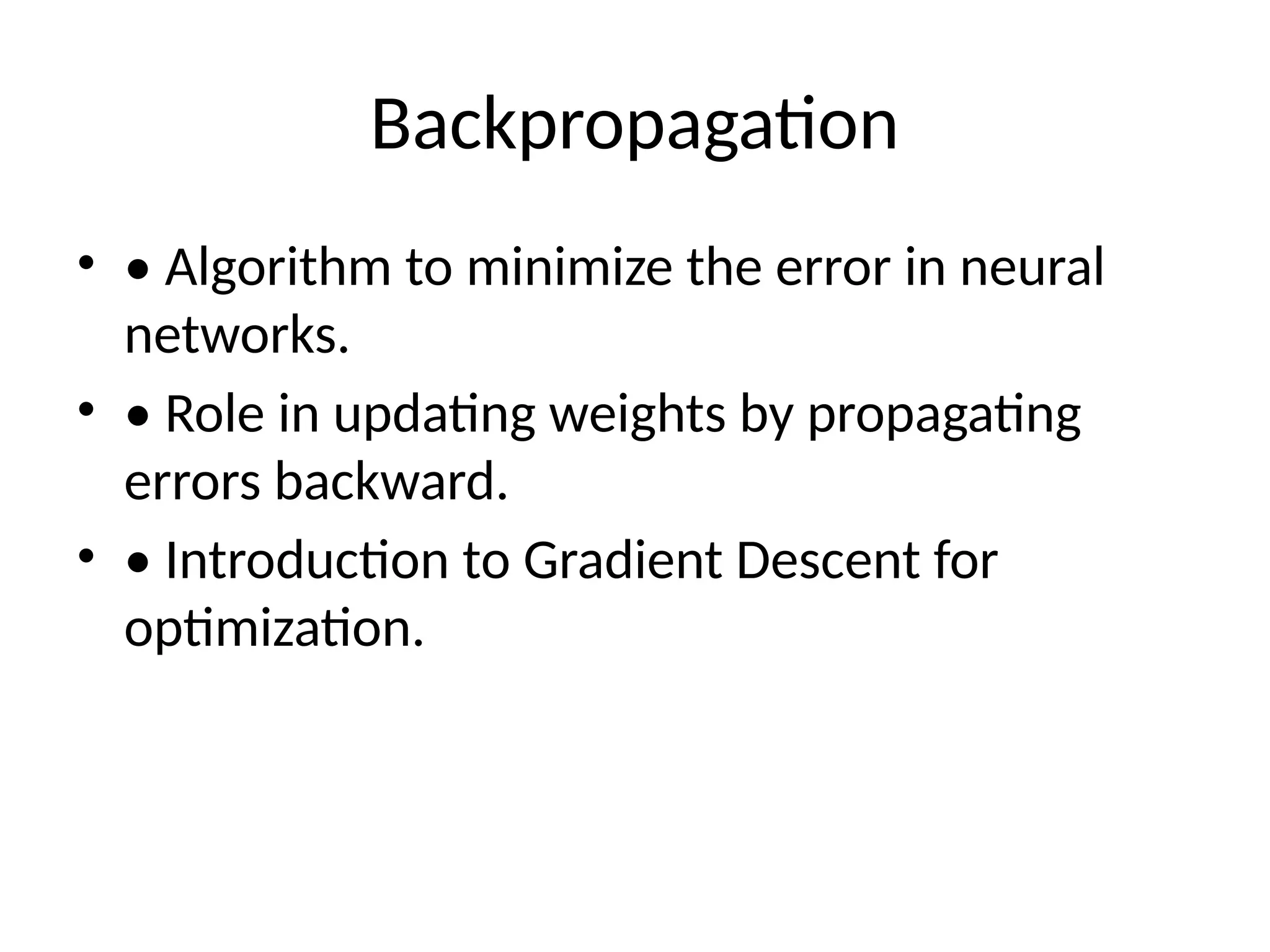 deep learning ANN CNN RNN Optimizers Loss Functions | PPT
