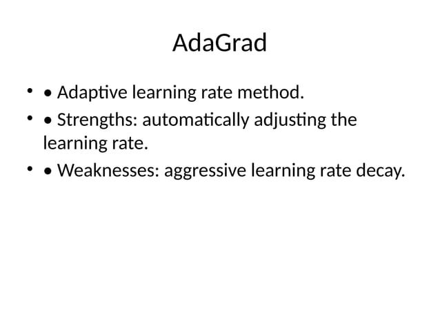 Deep Learning Ann Cnn Rnn Optimizers Loss Functions Ppt 