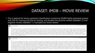 Deep Learning Project.pptx | Web Design and HTML | Internet