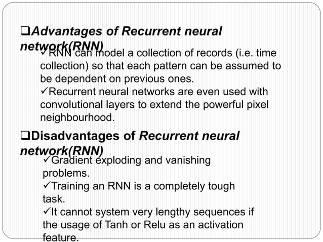 DEEP LEARNING model of rnn cnn_Rushi.pptx | Artificial Intelligence | Technology & Computing