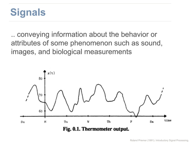 Deep learning takes on Signal Processing | PPTX