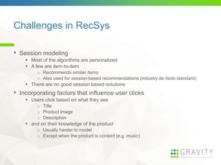 Deep learning: the future of recommendations | PPT