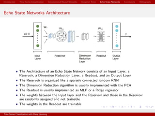 Time Series Classification with Deep Learning | Marco Del Pra | PPT