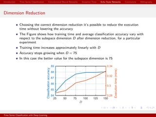 Time Series Classification with Deep Learning | Marco Del Pra | PPT