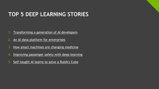 Top 5 AI and Deep Learning Stories - August 3, 2018 | PDF | Technology ...
