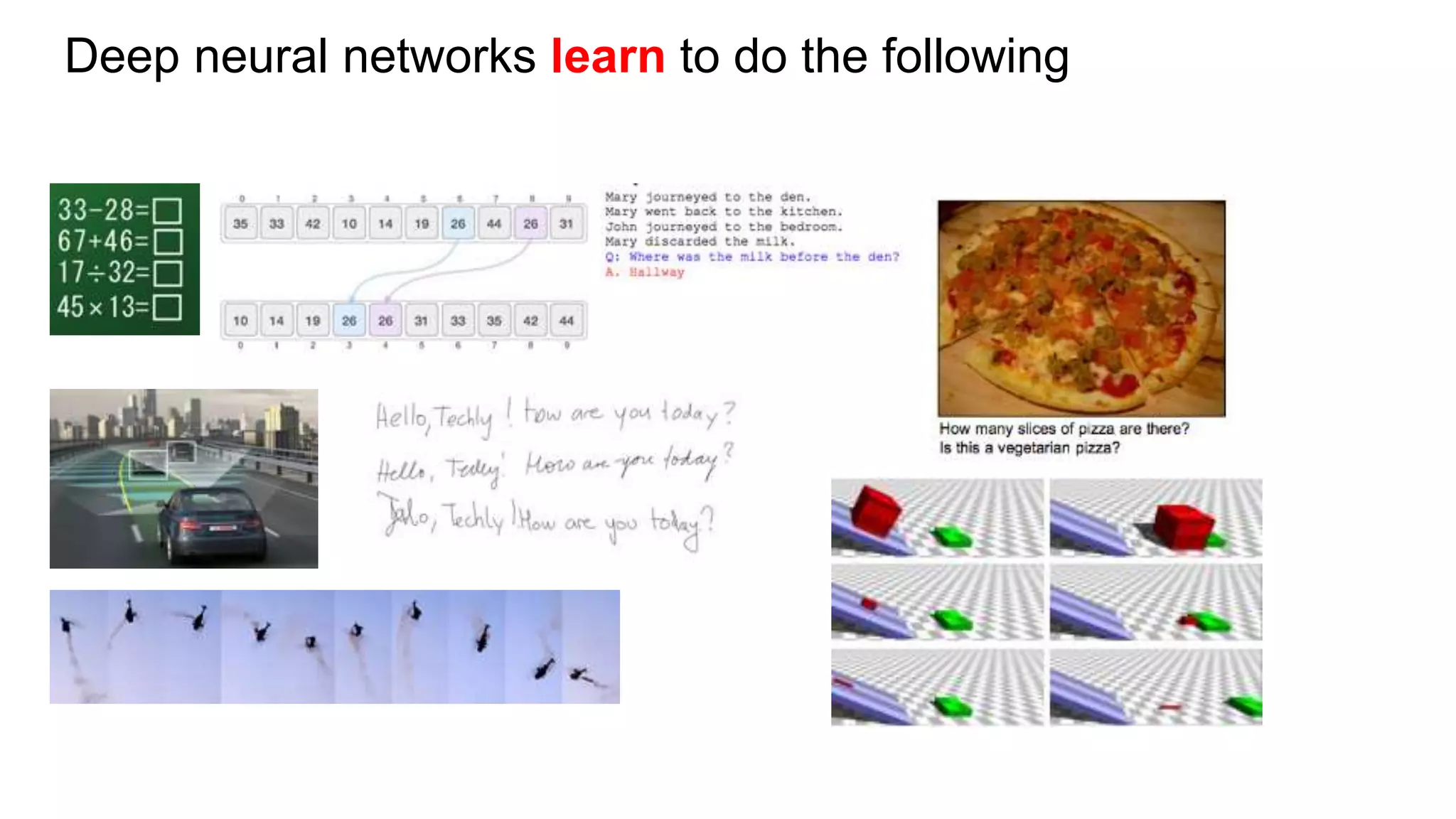 Deep learning tutorial (i) | PPT