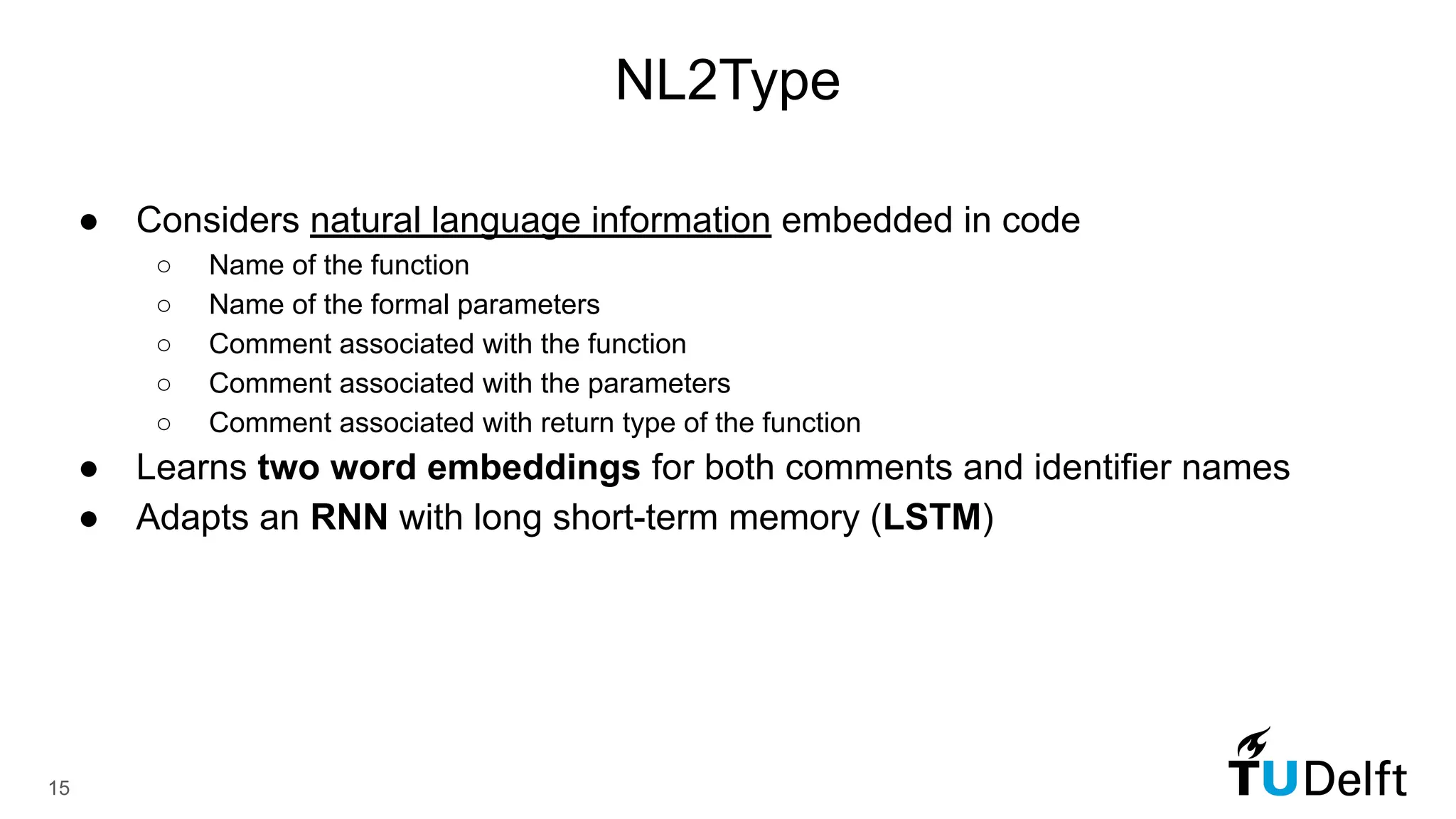 Deep learning Type Inference for Dynamic Programming Languages | PPT
