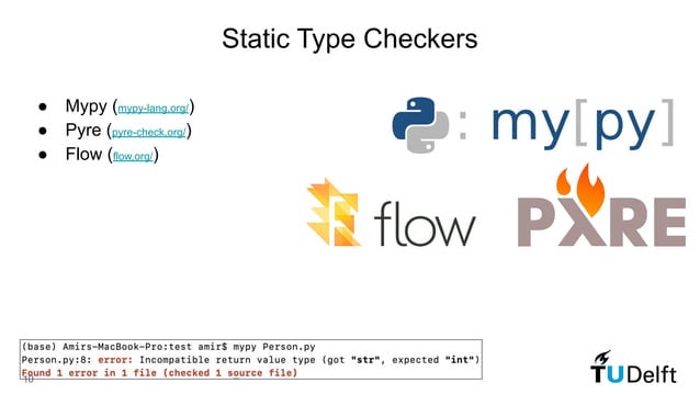 Deep learning Type Inference for Dynamic Programming Languages | PPT