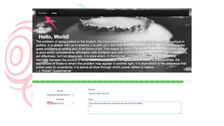 Deep learning & unstructured data | PPT