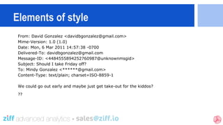 Deep learning & unstructured data | PPT