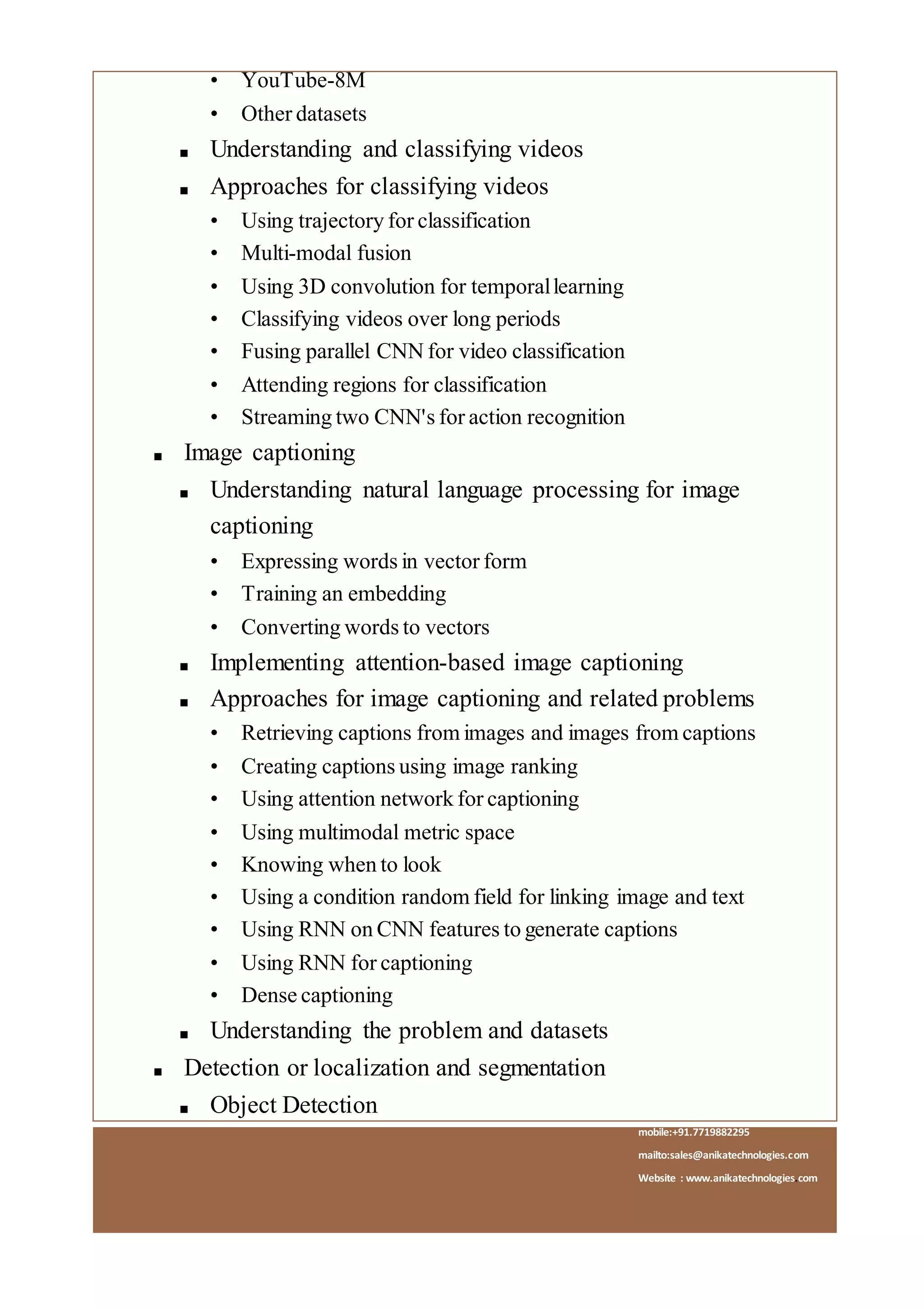 Deep learning with_computer_vision | PDF