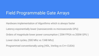 Deep learning with FPGA | PDF