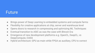 Deep learning with FPGA | PDF