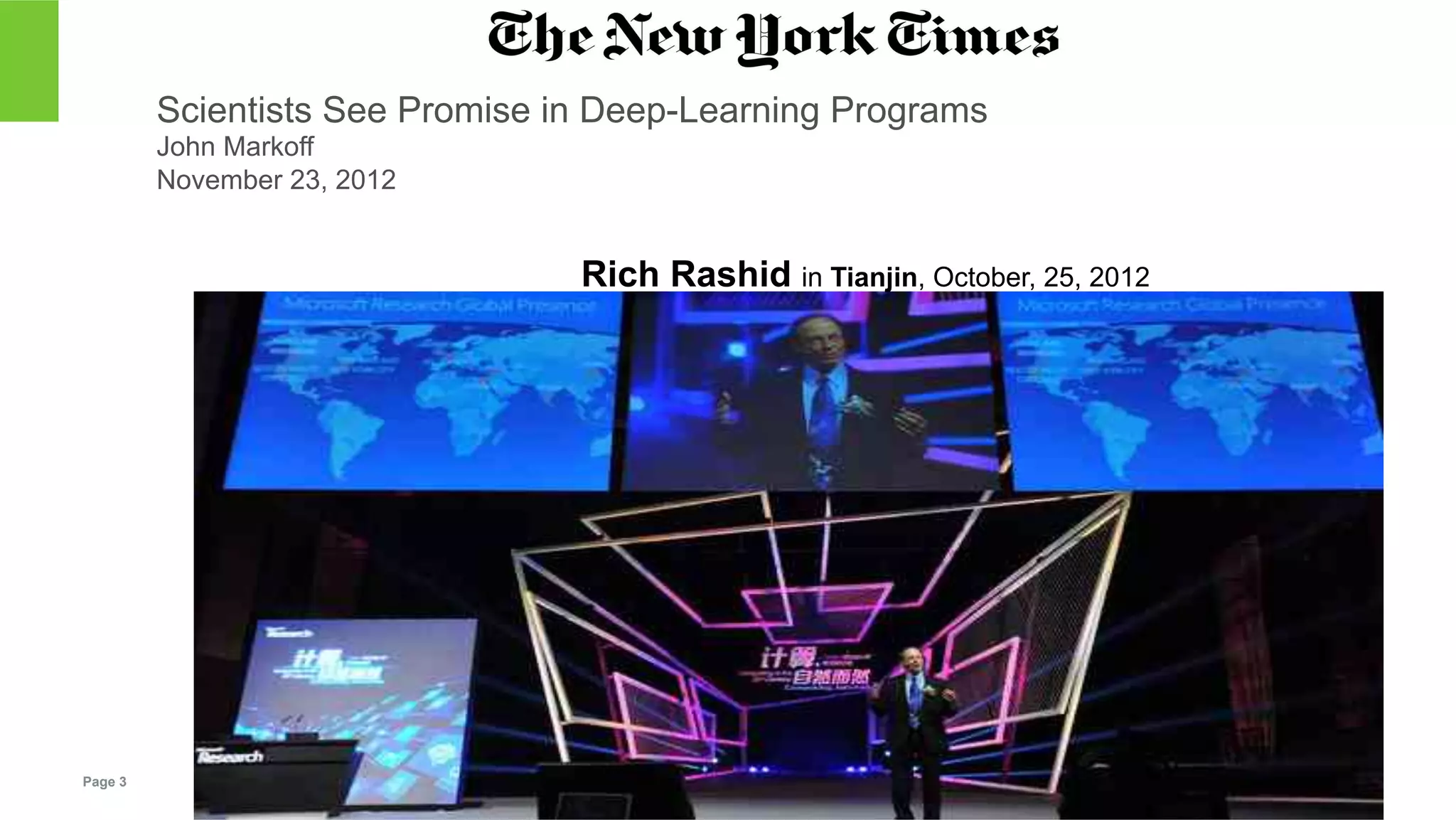 Deep learning with Hortonworks and Apache Spark - Hortonworks technical workshop | PDF ...