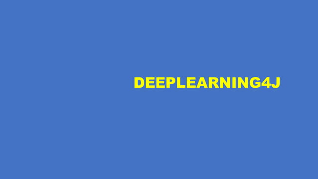 Deep learning with kotlin | PPT