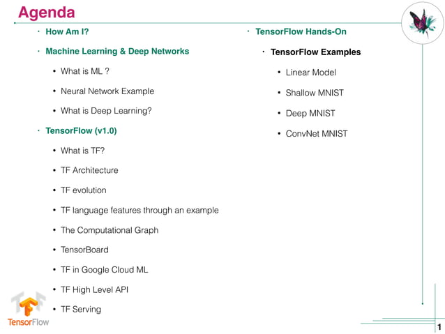 Deep learning with TensorFlow | PPT