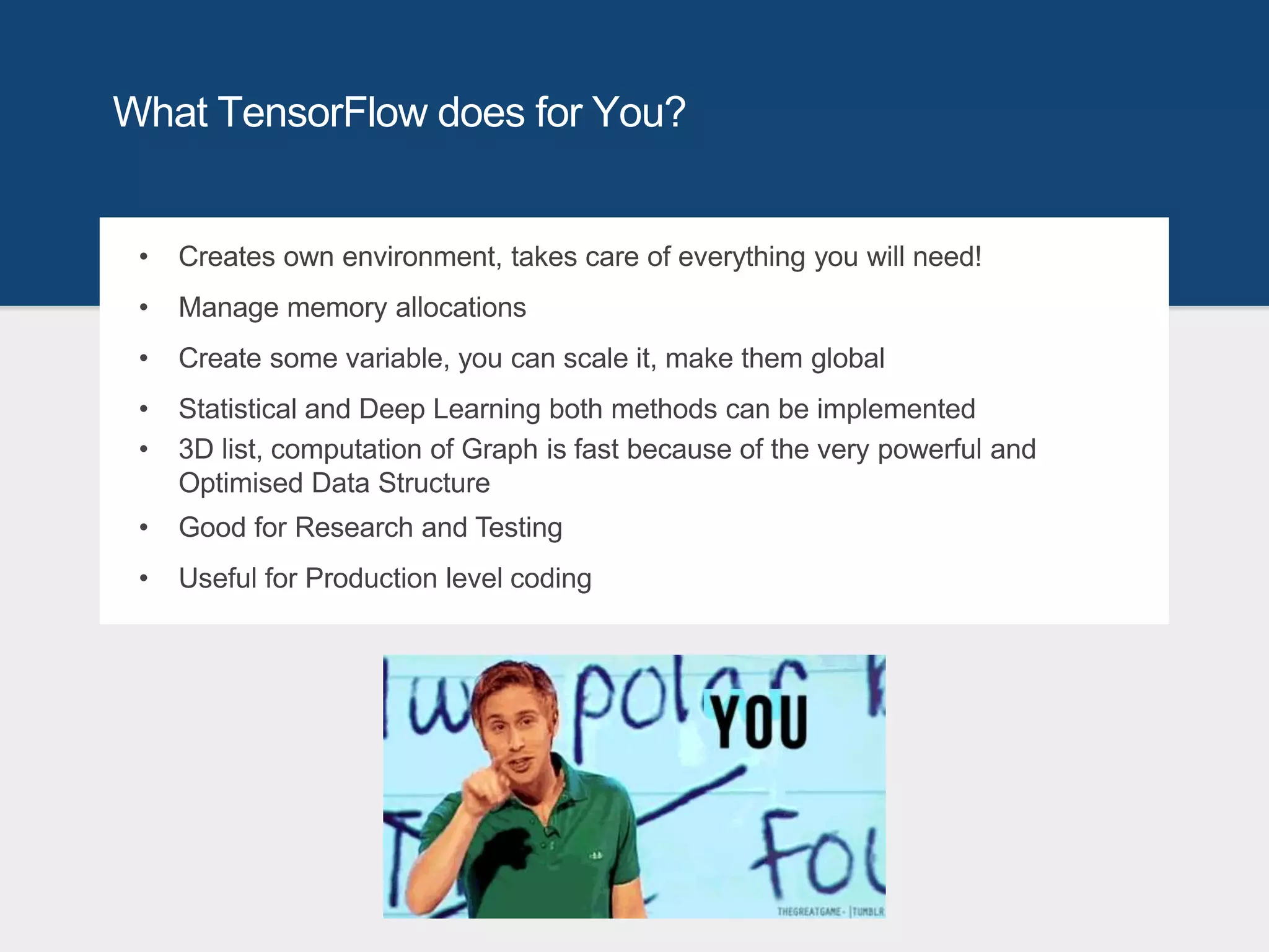 Deep learning with tensorflow | PPTX