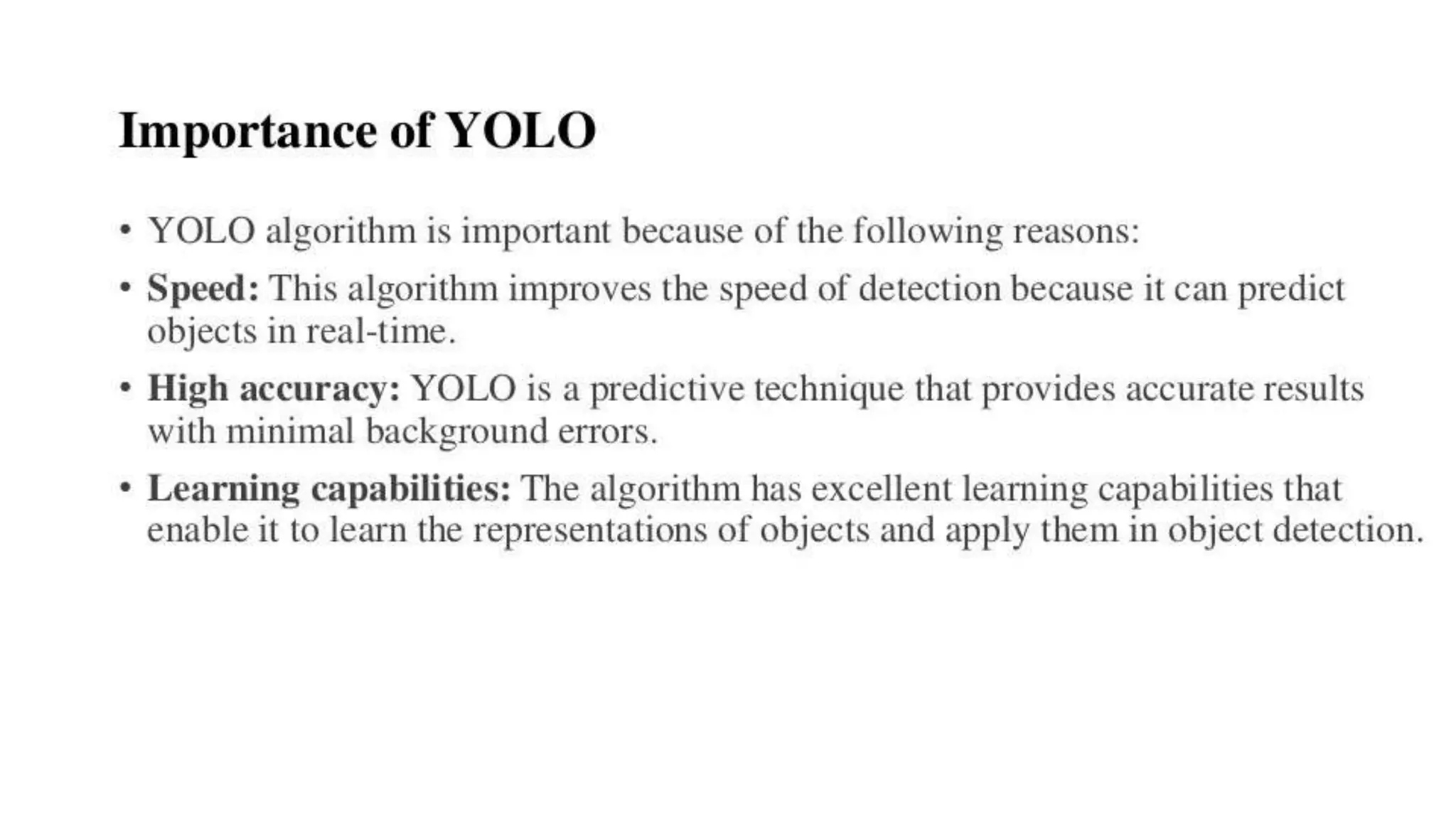 YOLO ( You Only Look Once) Deep Learning.pptx