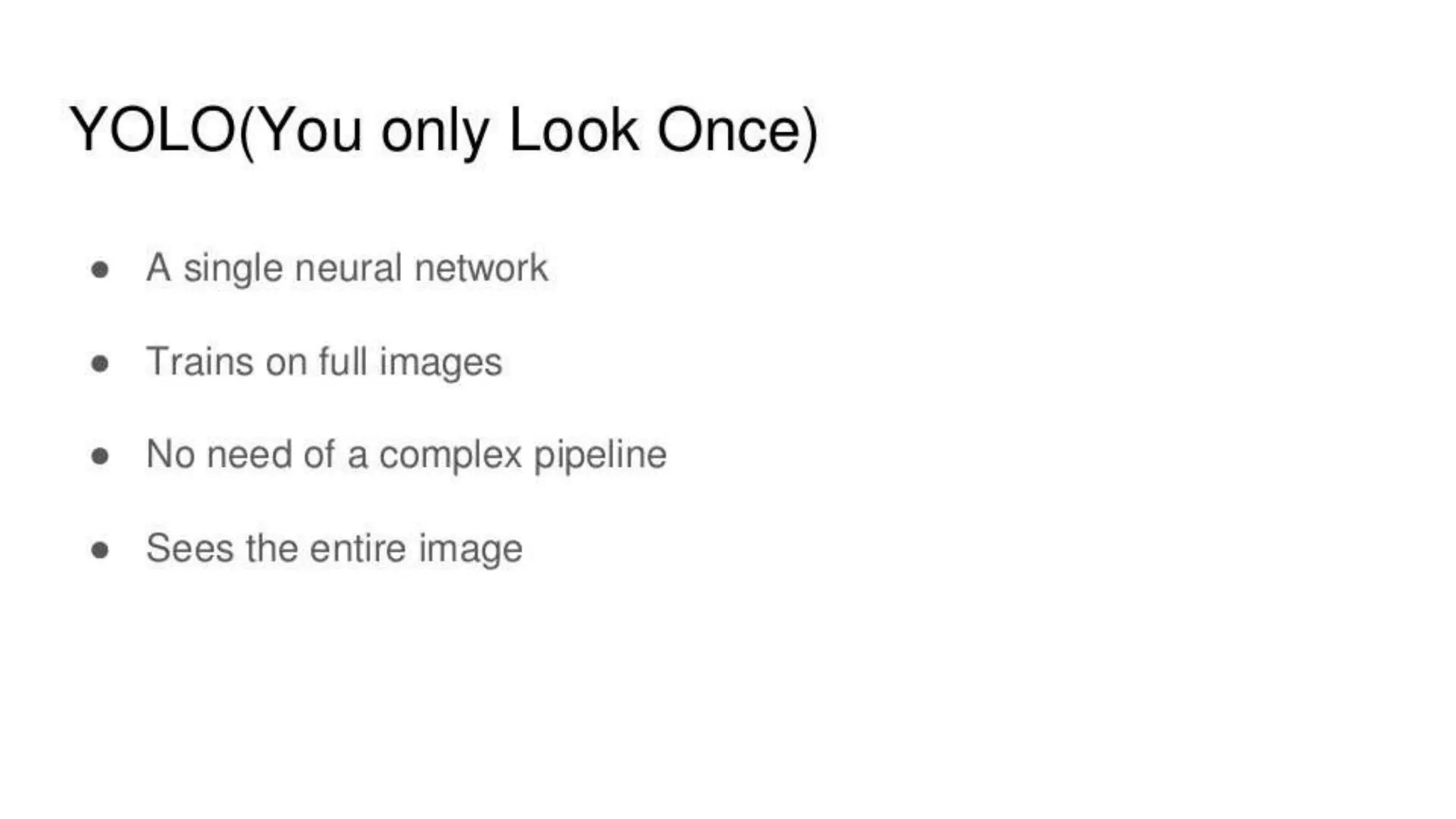 YOLO ( You Only Look Once) Deep Learning.pptx