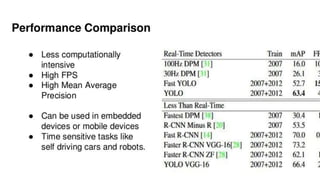 YOLO ( You Only Look Once) Deep Learning.pptx